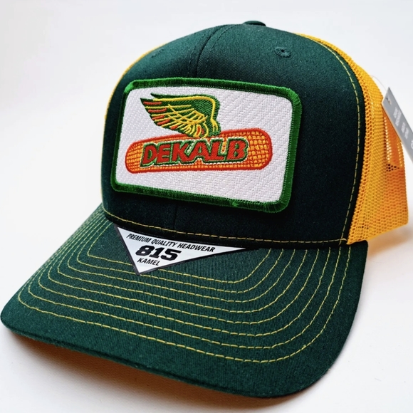 Accessories | Dekalb Flying Corn Embroidered Patch Trucker Cap Hat Mesh ...